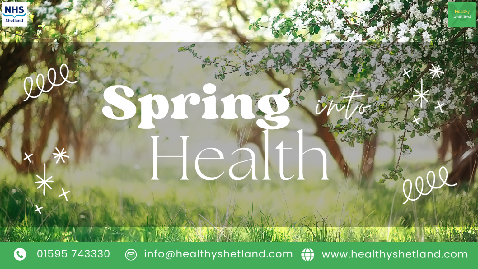 Getting Active – Spring into Health Campaign – Healthy Shetland